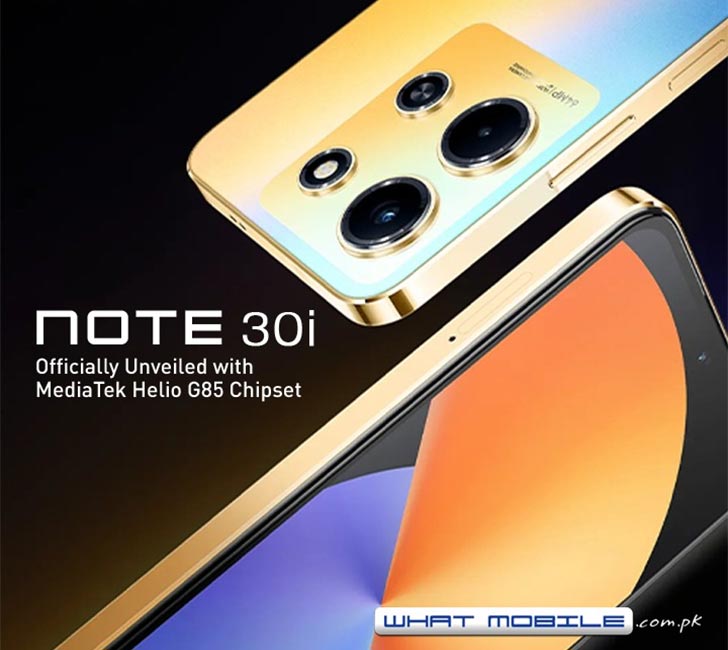 Infinix Note 30i Product Listing on Official Site; AMOLED Screen, Helio ...